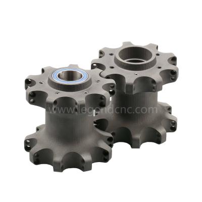 China Veelvoudig Proces Nylon CNC die Hoge Precisie 3D Druk 5 machinaal bewerken As Te koop