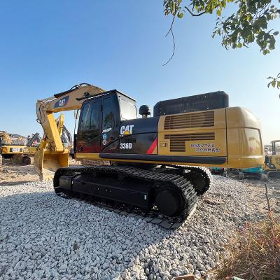 Cina Escavatore idraulico usato CAT 336D 1.4m3 Capacità del secchio Ore di lavoro brevi in vendita