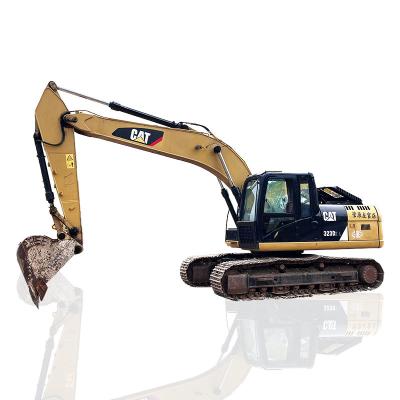Cina Usato Caterpillar 323D Escavatore 410L Serbatoio di carburante Alta efficienza 23 Tonnellaggio 1m3 Grande secchio in vendita
