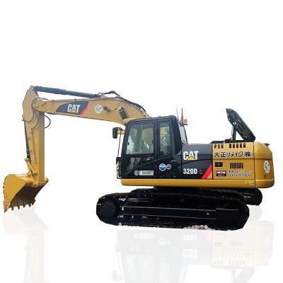 Cina Usato Caterpillar 320DL Escavatore 1m3 Capacità del secchio 410L Serbatoio di carburante 103kw Potenza nominale in vendita