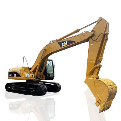 Cina Usato CAT 320C Escavatore di medie dimensioni ad alte prestazioni Spot buono Capacità del secchio 0,8m3 in vendita