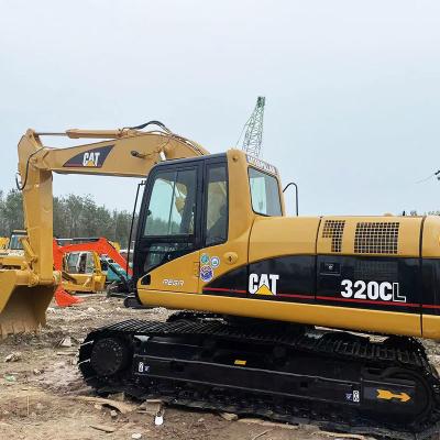 Cina Usato CAT 320C Escavatore di medie dimensioni ad alte prestazioni Spot buono Capacità del secchio 0,8m3 in vendita