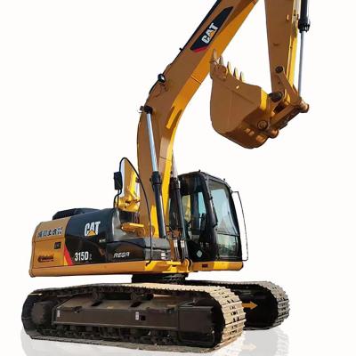 Cina Escavatore usato Caterpillar 315D 0,61m3 Capacità del secchio 91kw Potenza nominale Motore eccellente in vendita