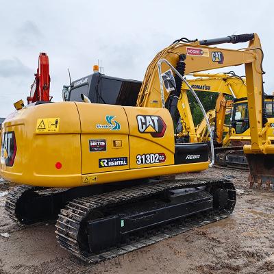 Cina Usato Caterpillar 313D2GC Escavatore 0,53m3 Capacità del secchio Corto orario di lavoro Motore originale in vendita