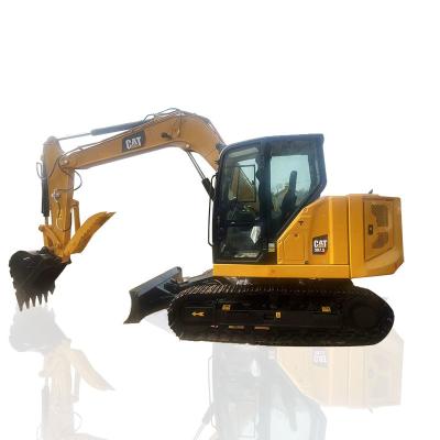 Cina Usato Caterpillar 307.5 Crawler Excavator 37kw Potenza nominale 0.3m3 Capacità del secchio in stock in vendita