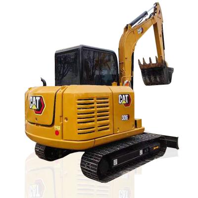 Cina Usato Caterpillar 306 Escavatore 0,22m3 Capacità del secchio 105L Serbatoio del carburante 35kw Potenza nominale in vendita
