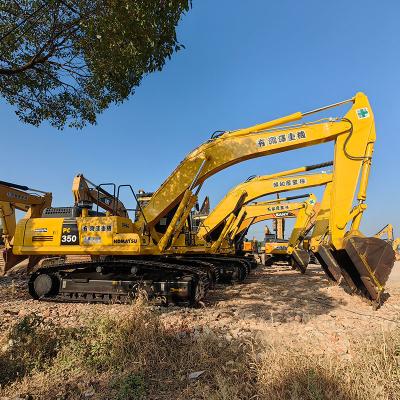 Cina PC350-7 Escavatori Komatsu usati Motore idraulico 1.4m3 Capacità Bucket Cummins in vendita