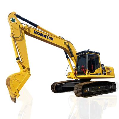 Китай Использованный средний Komatsu PC240LC гидравлический экскаватор 1.2m3 Вместимость ведро 125кВ номинальная мощность продается