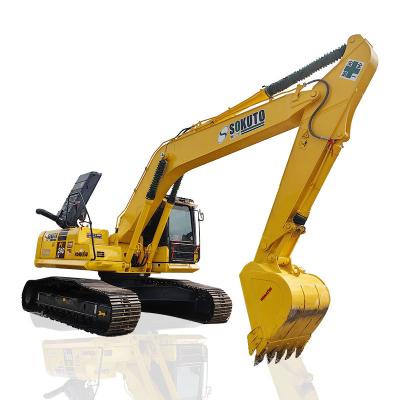 Китай Использованный экскаватор среднего размера Komatsu PC240 1,2 м3 емкость ведра 400 л Большой топливный бак продается