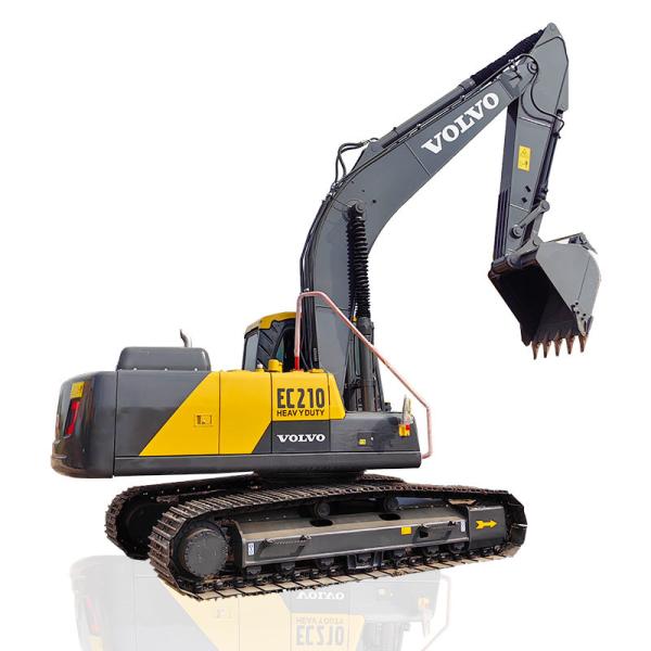 Quality Volvo EC210 Used Hydraulic Excavator 21 Tonnage 123KW 1.0m3 Bucket Capacity for sale