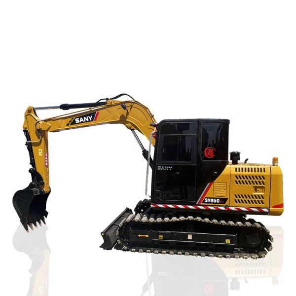 Quality Original Components Used SANY SY95 Excavator 61kw Used Sany Mini Excavator For Sale for sale