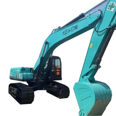 China 1.0m3 Emmercapaciteit SK210 Gebruikte Kobelco Crawler Excavators origineel Te koop