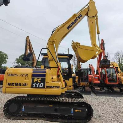 Китай Komatsu PC110 Использованные экскаваторы и машиностроение Использованные мини-копальники продается