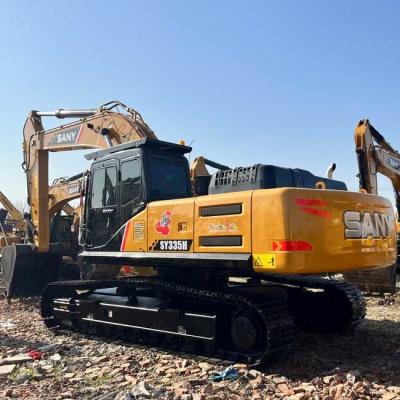 Cina Escavatore da 30 tonnellate utilizzato SANY SY335H Escavatore da striscio grande 1,65m3 Capacità di secchio in vendita