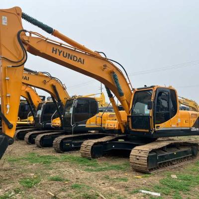 Cina Hyundai R220LC-9s 1.0m3 Capacità del secchio 20 tonnellate Escavatore a trascinatore usato in vendita