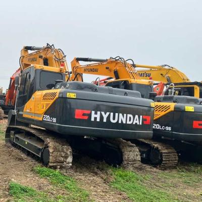 Cina Excavator R220LC-9s Hyundai 1.0m3 Capacità del secchio 22 tonnellate in vendita