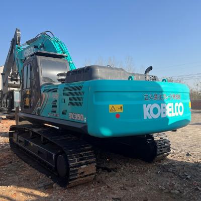 China Top merk gebruikt bijna nieuw Japan graafmachines Kobelco SK350 Digger Machine Te koop
