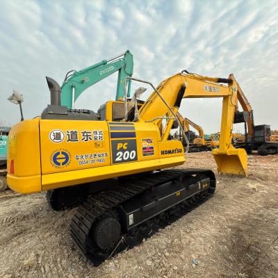 Китай Использованные экскаваторы KOMATSU 20тонны Экскаваторные машины Использованные экскаваторы PC200-8 Вторые руки Робби экскаваторы Строительная машина продается