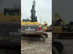EC210 Used Volvo Excavators 123kw Rated Power 300L Large Fuel Tank