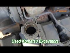 Gebruikte Komatsu graafmachine met Komatsu SAA6D107E-2-motor
