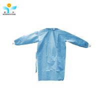 China SPP Or SMS Material Disposable Isolation Gown With Different Weight for sale