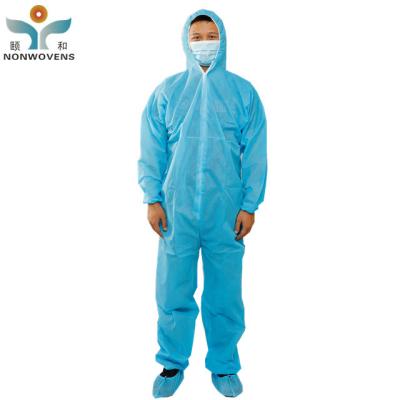 Cina Abbigliamento monouso impermeabile con caviglia elastica in vendita