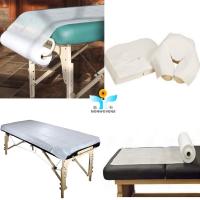 China PP SMS non-woven single-use Spunbond Disposable Massage Bed Sheets for sale