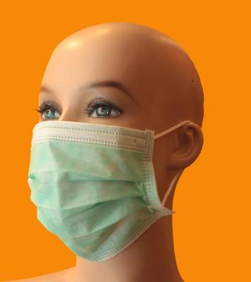 Cina Anti polvere maschera di protezione eliminabile di 3 pieghe, maschera di protezione civile eliminabile protettiva in vendita