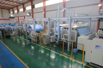 Cina certificato del CE ISO9001 dello strappo del rotolo del tessuto di 3.2M Smms Non Woven anti in vendita