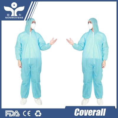 Cina usura protettiva eliminabile impermeabile, vestito biologico della tuta del PPE di sicurezza in vendita