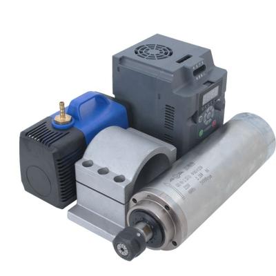 Cina GDZ-80.2.2kw Kit motore a fusione del router CNC raffreddato ad acqua per inverter di azionamento 220v o 380v in vendita