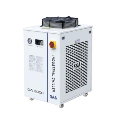 China Online ondersteuning CW-6000 waterkoeler koeler voor CNC lasergraver graveringsmachines Te koop