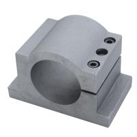 China accuracy 85mm Spindle Motor Mount Bracket Clamp for CNC Engraving Machine for sale