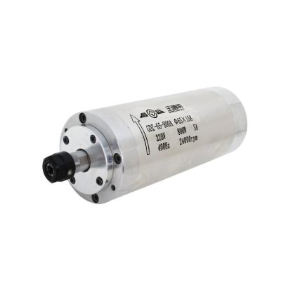 Cina GDZ65-800 Engraver assemblaggio motore a fusione raffreddato ad acqua 800W 24000 giri al minuto Velocità operativa in vendita