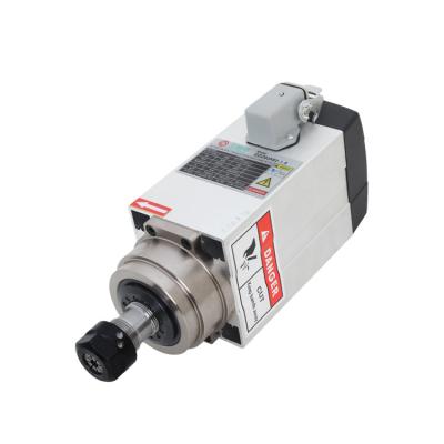 Cina Lavori in legno incisione e fresatura 1.5kw motore a fusione raffreddato ad aria quadrata 18000 giri al minuto ER20 in vendita