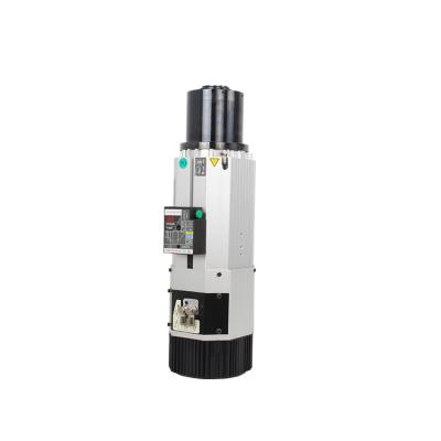 中国 高速 9KW 空気冷却式 CNC スピンドルモーター ISO30 コレクター 7.3Nm 最大トルク 販売のため