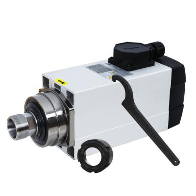 Cina 4.5kw ER32 Motore a fusione ad alta frequenza raffreddato ad aria con velocità di funzionamento di 18000 giri al minuto in vendita