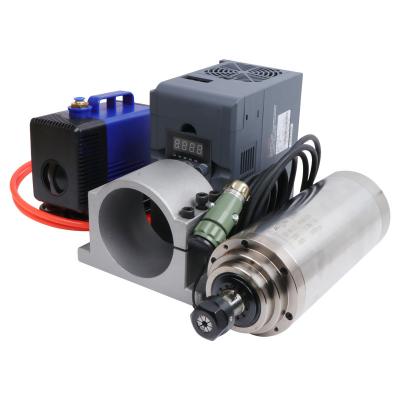 Cina 3.2KW Motore di raffreddamento ad acqua con inverter 220V e 2.5M ER20 Collet Perfetto in vendita