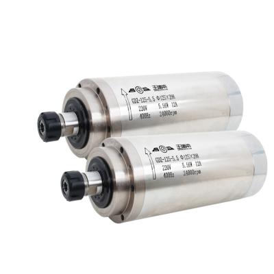 Cina 24000 giri al minuto Alta velocità 5.5kw Motore a fusione raffreddato ad acqua per prestazioni stabili del router CNC in vendita