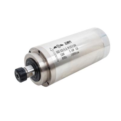Cina 24000 giri al minuto Alta velocità 5.5kw Motore a fusione raffreddato ad acqua per prestazioni stabili del router CNC in vendita