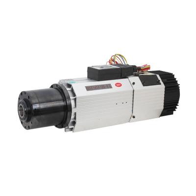 China 380v Air Cooling System 9KW ISO30 Automatic Tool Change Spindle Motor with Voltage 380v for sale