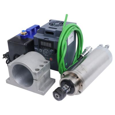 China High Frequency 400Hz 2.2kw 220V CNC VFD Spindle Motor Kit with 4bearings 24000rpm for sale