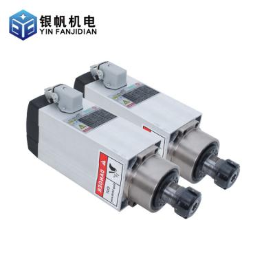 China 220v or 380v Inverter Drive GDZ 93*82-2.2 2.2KW Air Cooled Spindle Motor for CNC Router for sale