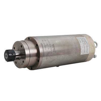 China 125 mm Diameter 5,5 kW watergekoelde spindelmotor voor hout en langdurig Te koop
