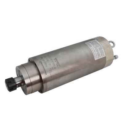 China 125 mm Diameter 5,5 kW watergekoelde spindelmotor voor hout en langdurig Te koop