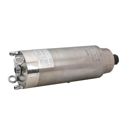China 125 mm Diameter 5,5 kW watergekoelde spindelmotor voor hout en langdurig Te koop