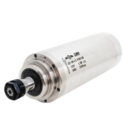 Cina 220v o 380v 4.5kw Fusolio di raffreddamento ad acqua per macchina di incisione del router CNC in vendita