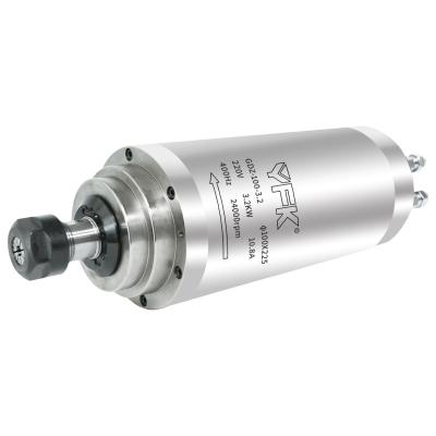 Cina 400Hz Frequenza YFK Spindle 3.2KW 220V/380V Robusto per incisione e fresatura CNC in legno in vendita