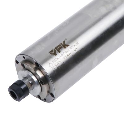 Cina 80*1,5kw ER16 kit motore a fusione CNC raffreddato ad acqua per processo di fresatura ad alta durata in vendita