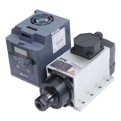 中国 ER20 空気冷却スピンドルキット スピンドルモーター フレンジと周波数400Hz 販売のため